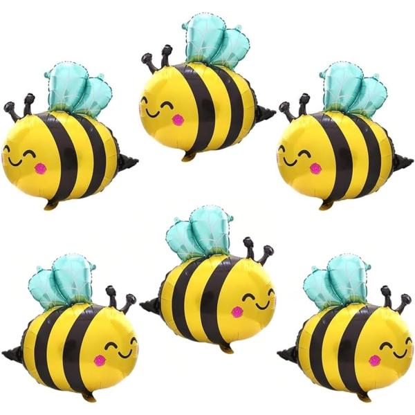バリエーションコード : 2B99IV5NNP楽しいデザイン: 蜂のような可愛らしい形をしたアルミ風船で、パーティーの雰囲気を盛り上げます。6個セット: 同じデザインの風船が6個入っているので、会場を華やかに演出できます。大きいサイズ: 1...