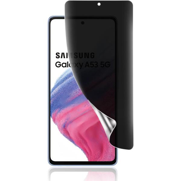 「対応機種」Galaxy A53 5G SCG15 / SC-53C 用 フィルム。「ヒント：インストール後、指紋を再入力する方が効果は最適です。」「覗き見防止」先端のマイクロルーバー工学技術を採用して、正面と上下から見ると高透過率ではっき...
