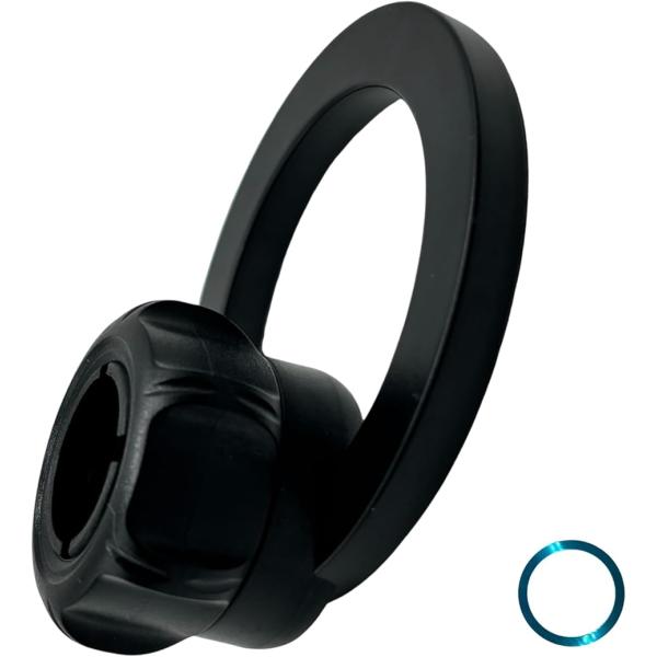 ボールタイプのスマホホルダーを本商品に付け替えることによってMagSafe対応のホルダーになります。メタルリングシールが付属しておりますので、MagSafe対応のiPhone (iPhone 12シリーズ以降)やMagSafeケースを使用す...