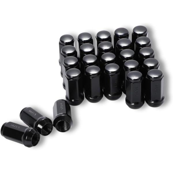 バリエーションコード : 2B9CG3Q913高品質なM14xP1.5 19HEX 45mm テーパー角度60° ロングホイールナットセット です。(社外品）「セット内容」 24個のナットと1個の予備、計25個入りのお得なパッケージです。＊...