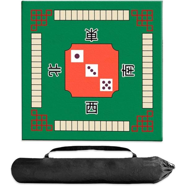 「耐久性抜群。高品質素材で長期間使用可能」 この麻雀マットは、ほつれを防ぐハンドロック設計が丁寧に施されており、長時間の使用にも耐える仕様です。さらに、手触りの良いクリスタルベルベットの表面は、滑らかさを保ちながら、柔らかい触感で快適なゲー...