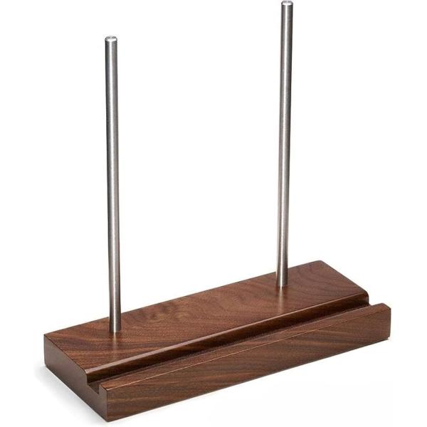 バリエーションコード : 2B9N98QLIH「上質な素材」天然木ベースと耐久性のあるステンレスバーを使用し、耐久性とデザイン性を両立。お気に入りのレコードをスタイリッシュに飾って、音楽をもっと身近に。「コンパクトサイズ」幅20cmx奥行き...