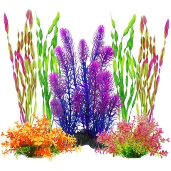 「水槽内が色鮮やかに」水槽内のレイアウトを自由自在に楽しむためのセット。日光など不要で水草の手入れが簡単で、忙しいあなたにぴったり。「清掃が簡単」洗い方もシンプル。水草を水槽に入れる前に軽く水で洗い流すだけでOK。余分な汚れを取り除き、清潔...