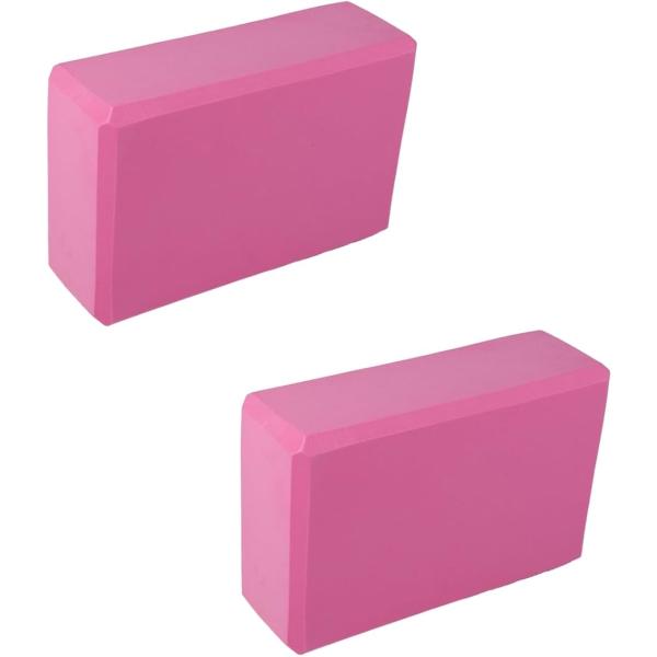 バリエーションコード : 2B9D6F0OJ5「サイズ」(1個) 縦15cm x 横23cm x 高さ7.6cm「重量」 (約) 1個：120g　2個:240g「セット内容」ヨガブロック 同色 2個セットヨガやストレッチ、ピラティスなどのト...