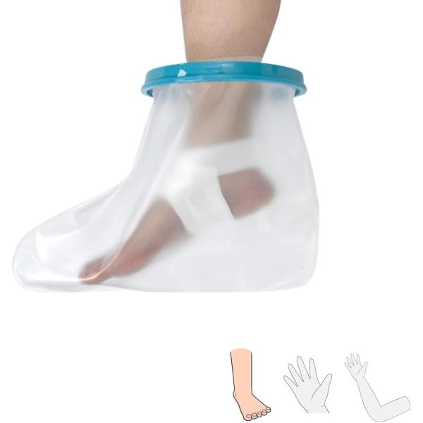 バリエーションコード : 2B9D8OVK18「ケガの時に困ること」ケガをした時のシャワーに困っていませんか？「患部を濡らさない」装着することで濡らさずにシャワーが可能となります「繰り返し使えます」挿入口は伸縮性の高いシリコン素材を採用「防...