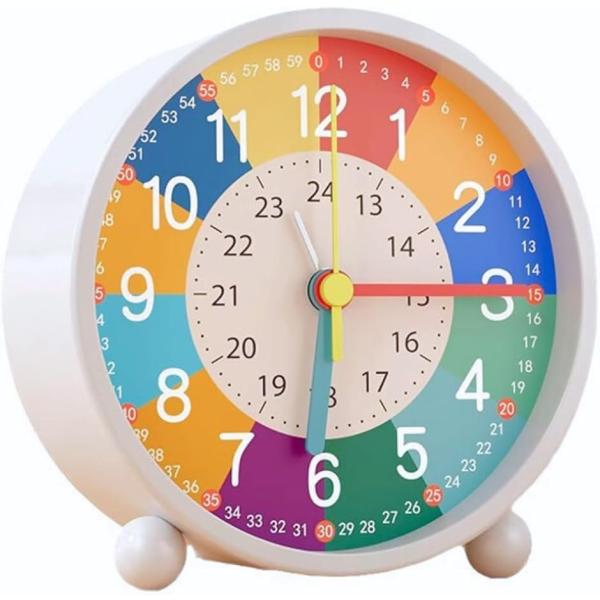 「可愛く学べる目覚まし時計」細かく刻まれた数字で視認性が高く、子供の学習にも適した目覚まし時計です。可愛らしいデザインはインテリアとしてもお部屋に馴染みやすく、実用性も抜群。子供部屋を彩りながら、時計の読み方を自然に学べる優れた知育アイテム...