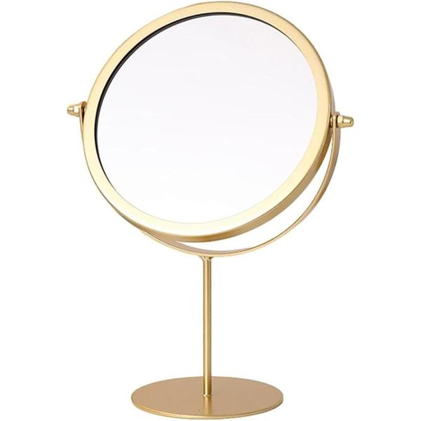 バリエーションコード : 2B93FT4095シンプルでスタイリッシュなデザインが特徴のデスクミラーです。ブラックとゴールドの2色展開で、お部屋のインテリアに合わせやすいデザインです。軽量で使いやすく、化粧やアクセサリーなど身だしなみの確認...