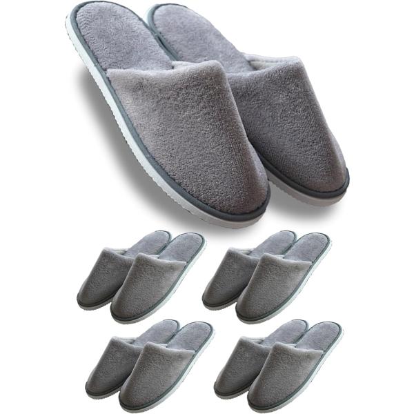 バリエーションコード : 2B9DO9G0CHやわらかく高級感のある 前閉じ仕様の ホテルスリッパ 暖かい 使い捨てスリッパ、メンズ・レディース共用のフリーサイズ。清潔＆安心な毎日へ…来客用スリッパとして個包装の使い捨てスリッパ導入がひろが...