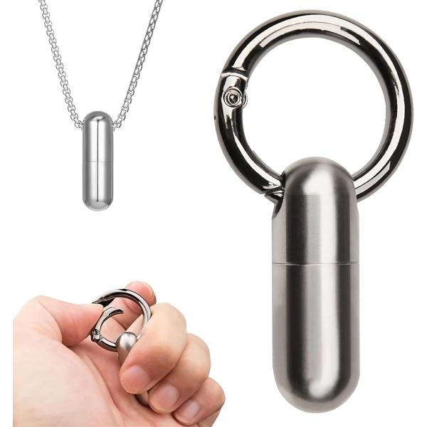 「高品質チタン合金」 East Leafの薬ケースは、アレルギーを起こしにくい高強度のチタン合金製。耐腐食性・耐錆性に優れ、軽量で金属臭がないため、毎日の使用に最適です。「防水・密封設計」 ゴムパッキンを採用し、優れた防水・密封性を実現。温...