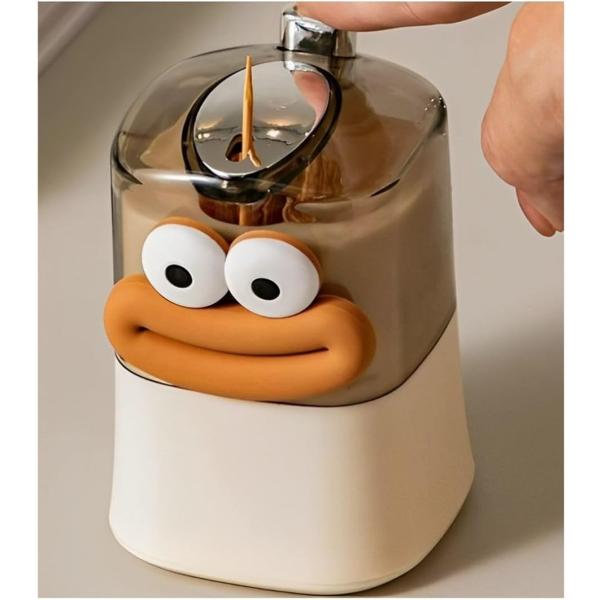 バリエーションコード : 2B932YOQ0Rワンプッシュ型のつまようじ入れです。卓上タイプで全９種類。こんな爪楊枝入れ見たことない。可愛くて思わず置きたくなる爪楊枝ホルダーです。プチギフトやお引越しのお祝いとしても、お喜び頂いております。...