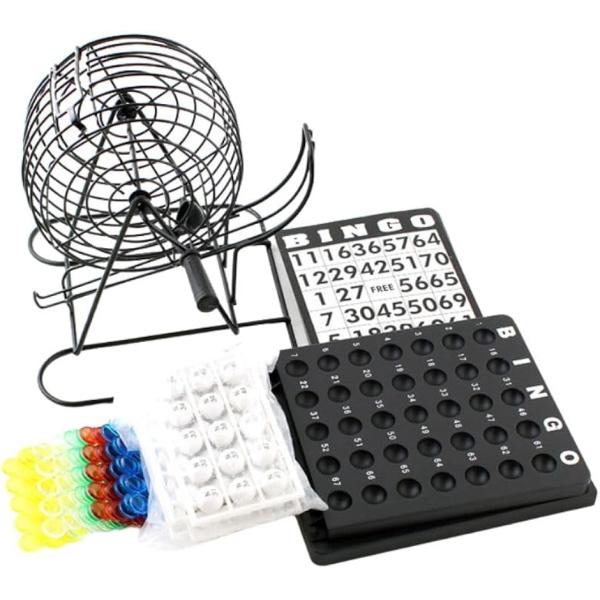 「みんなで楽しめるビンゴ」ビンゴマシーンフルセットは、楽しい集まりの必需品です。箱を開ければすぐに楽しめるように、便利なマーカーとビンゴカードが含まれています。このセットは、幅広い規模のイベントに対応し、多くの人々が参加する大規模な集まりか...