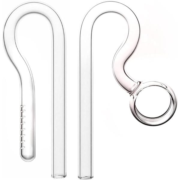 「エレガントなデザインと透明感」 ガラス製のリリィパイプは、水中で自然に馴染み、エレガントな曲線が水槽内に映え、美しい水景を楽しめる設計です。透明度が高いため、視覚的にも邪魔になりません。「吸盤不要の簡単設置」 直径13mmのリリィパイプは...