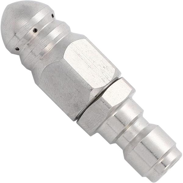 バリエーションコード : 2B9DXKOX4D「強力な高圧洗浄で驚きの効果」このジェットノズルを使えば、排水溝や配管のつまりを一気に解消。前方1つ、後方6つのノズル穴から噴射される強力な水流が、頑固な汚れを瞬時に吹き飛ばします。「多用途対応...