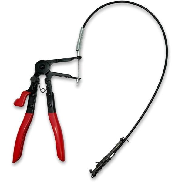 バリエーションコード : 2B9F3JFUW0v手の届きにくい場所にあるホースクリップ（ホースクランプ）の着脱（取り付け、取り外し）の作業をサポートするための工具です。vワイヤータイプ だから、エンジンルームなど入り組んで手の届きにくい所で...