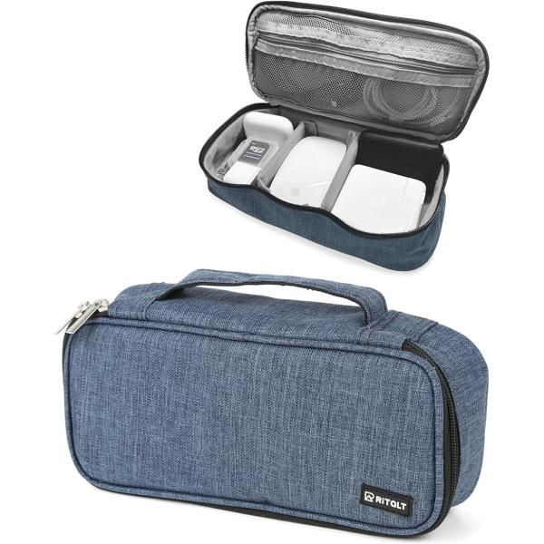 バリエーションコード : 2BJ05U2ST8v「シンプルデザインxジャストサイズ」飽きのこないシンプルなデザインで、長くご愛用いただけるよう設計されたポーチです。ガジェット用、旅行、出張と様々な用途にご活用ください。大き過ぎないちょうどい...