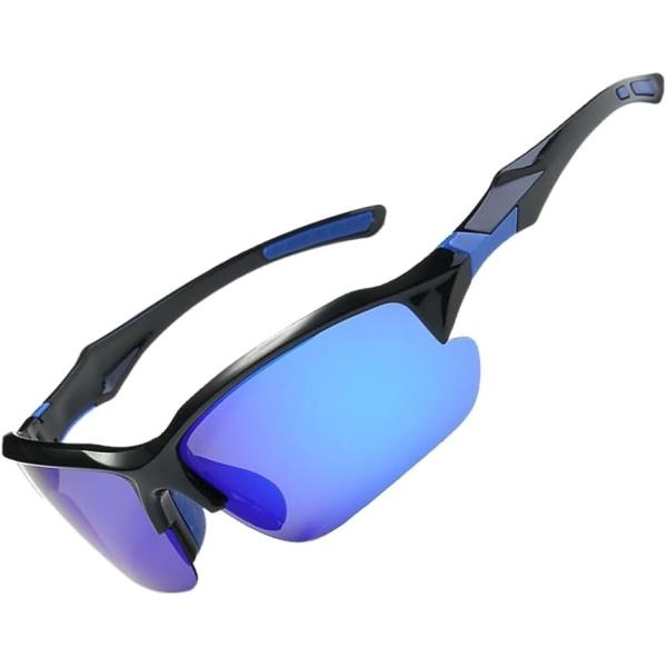 バリエーションコード : 2B9FUXUVD9「シーンで選べる。2タイプのスポーツサングラス」紫外線の量でレンズの色が変わる「変色タイプ（グレー）」と、反射を防ぐ「コーティングタイプ（レッド・ブルー）」の2種類をご用意。用途やお好みにあわせ...