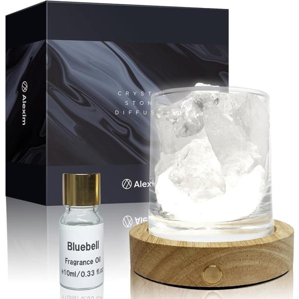 バリエーションコード : 2B9FUX58IJ「デザイン」アロマランプにはグラスをスッポリと収めるような窪みがある為グラつかずスッキリとした佇まいとなっております。また、アロマストーンには透明感のある天然石が用いられ、この様々な形が織りなす...