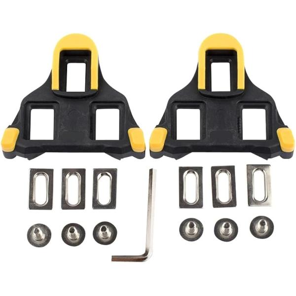 バリエーションコード : 2B9FX3CSFQ自転車のペダリングシューズに取り付けるSHIMANO(シマノ)互換品 SPD-SL SM-SH11 互換品SPD-SLペダルのクリート2枚セット。＊純正品ではなくノーブランド。消耗品のためSPD...