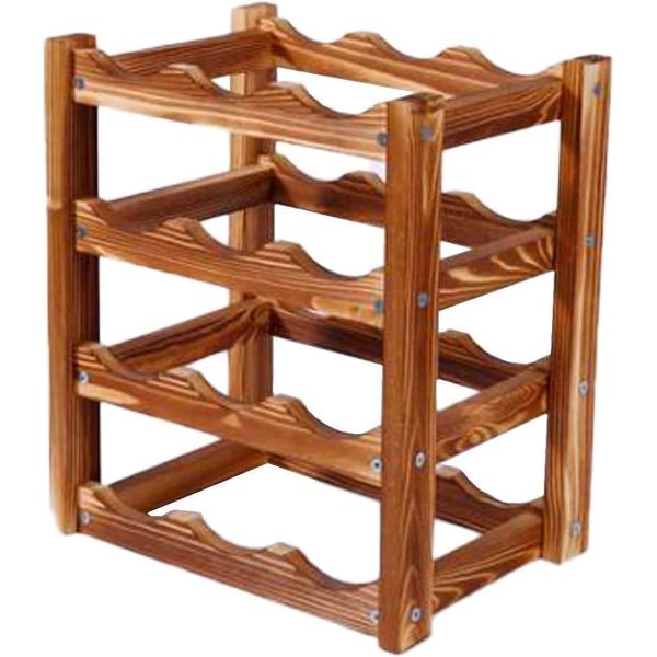 ワインを効率よく、お洒落に整理できるワインラックです。 どんな空間にも溶け込むシンプルなデザインでインテリアに最適。お洒落にワインをディスプレイできます。ご自宅にワインをお洒落にストックしておくことができます。シックな風合いの天然木の素材を...