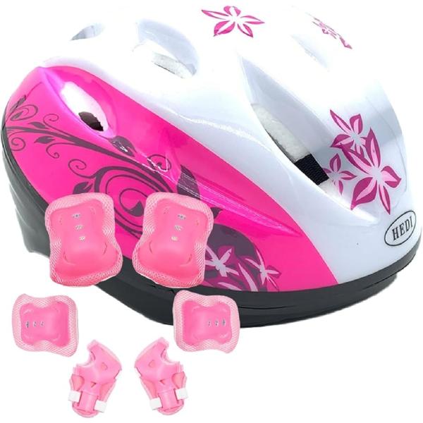 バリエーションコード : 2B9GC5L3K1目指すはオリンピック.. キッズサイズのスケボー用ヘルメット＆プロテクターセットです。大事な頭はもちろん、左右の手・ひじ・ひざを怪我から守ります。長時間の運動にも適した快適なつけ心地。軽量かつ頑...