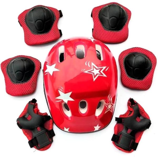 バリエーションコード : 2B9GCQLU5G目指すはオリンピック.. キッズサイズのスケボー用ヘルメット＆プロテクターセットです。大事な頭はもちろん、左右の手・ひじ・ひざを怪我から守ります。長時間の運動にも適した快適なつけ心地。軽量かつ頑...