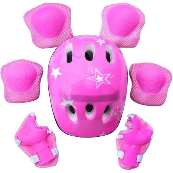バリエーションコード : 2B9GCQLU5G目指すはオリンピック.. キッズサイズのスケボー用ヘルメット＆プロテクターセットです。大事な頭はもちろん、左右の手・ひじ・ひざを怪我から守ります。長時間の運動にも適した快適なつけ心地。軽量かつ頑...