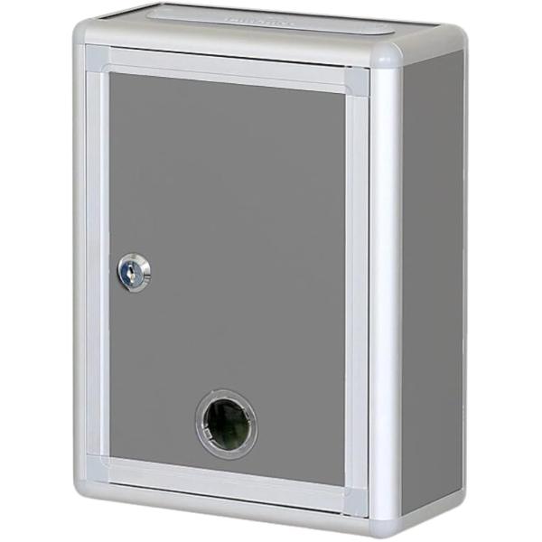 「鍵付き多目的ボックス」会社、お店、イベント、自治会、学校などあらゆる場所とシーンで使われる多目的ボックスは意見箱、投票箱、募金箱、アンケート箱、郵便箱として活躍します。また鍵が付いているのでプライバシーもしっかり守ります。「軽量コンパクト...