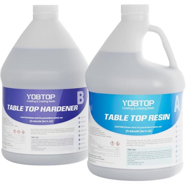 バリエーションコード : 2BUFUC9WKN「大容量＆2液性レジン液」2液性エポキシレジン、大容量で激安 容量1.89L+1.89L、配合比は体積比1：1、混合が簡単で、初心者でも簡単に使用できます。二成分樹脂液は、二種類の液体を混合して...