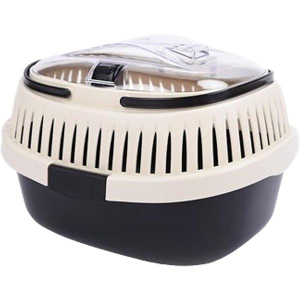 バリエーションコード : 2B9I0XKYY2「天井扉付きの便利なペットキャリー」大切なペットに負担を掛けにくい上から出し入れできる天井扉付きペットキャリー。コンパクトながら中は広々としており、ペットが快適に過ごせます。「側面の空気穴で十分...