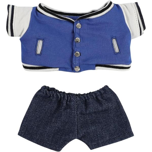 バリエーションコード : 2B9J2UWY00ぬいぐるみ用のスタジャン・ズボンのセットです。「 適用サイズ 」約20cm綿人形「 セット内容 」スタジャン・ズボン人形本体は含まれません。またセット内容以外のものも含まれません。人が着る服と違...