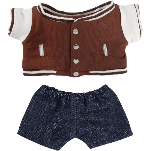 バリエーションコード : 2B9J2UWY00ぬいぐるみ用のスタジャン・ズボンのセットです。「 適用サイズ 」約20cm綿人形「 セット内容 」スタジャン・ズボン人形本体は含まれません。またセット内容以外のものも含まれません。人が着る服と違...