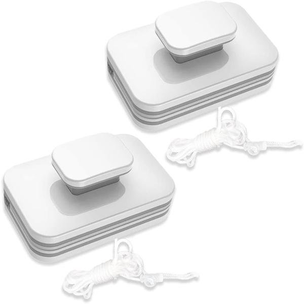 バリエーションコード : 2B9JKVXGPU「両面同時に窓掃除が可能。時短＆便利」 マグネット式ウィンドウクリーナーを使用すれば、窓の内側と外側を同時に拭き上げることが可能。窓を挟み込み、磁力でしっかり固定されるので、従来の掃除よりも効率...