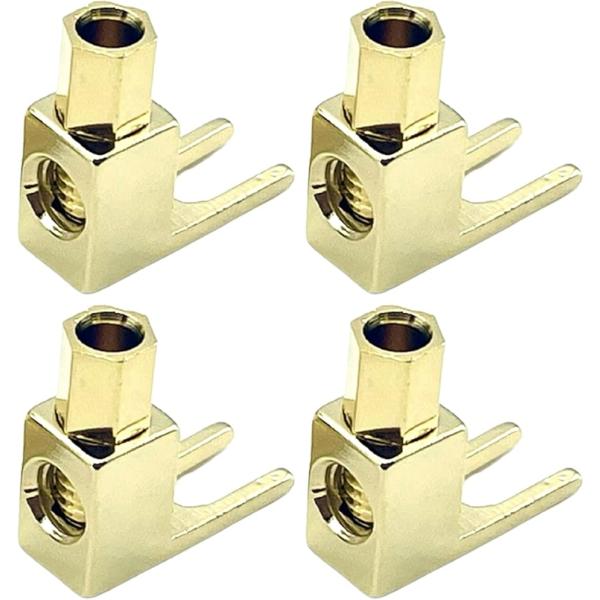 バリエーションコード : 2B9JO2VWYV「商品内容」スピーカーやオーディオ機器などに使用するYラグ端子です。バナナプラグをスペードプラグ（Yラグ）に変換できます。「便利なL字型」L型形状により、取付けスペースが限られている場所や配線の...