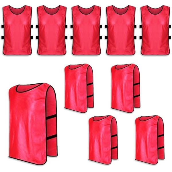 バリエーションコード : 2B9JQCTYF0「チーム分けに便利なビブス」部活・練習・試合などの団体チーム分けにピッタリの大人用カラービブス10枚セットです。鮮やかなカラーで視認性も抜群。サッカー・フットサルやバスケなどのチーム競技に。赤・...