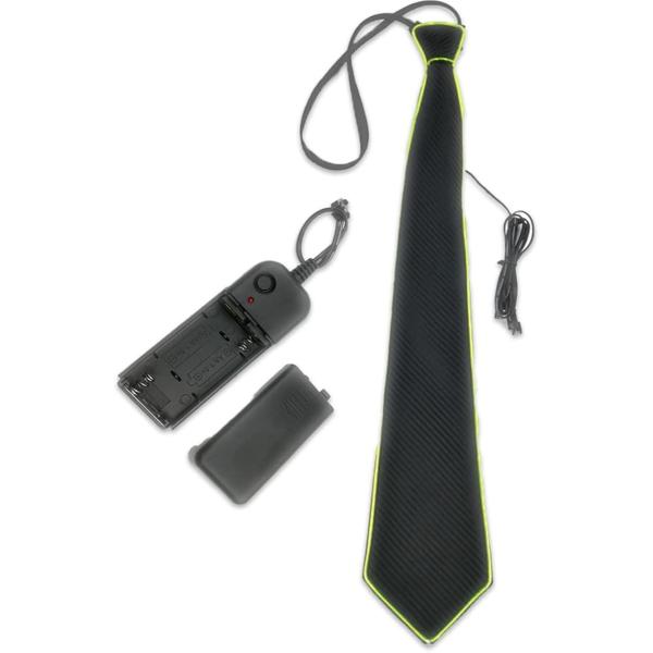 バリエーションコード : 2B9JTX85T5「パーティーやイベントで大活躍」パーティーやイベントで注目を集める光るネクタイです。発光EL素材を使用し、LEDが点灯・点滅することで暗闇でも一際目立ちます。ハロウィン、忘年会、歓送迎会など、華...