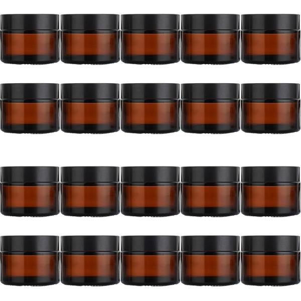 バリエーションコード : 2B9QPK486Q「保存・詰め替え用に最適」アロマクリームやハンドクリームなどの保存や詰め替えにぴったりの大容量クリームジャー20個セット。しっかり密閉できる中蓋付きで、旅行や出張時の持ち運びにも便利です。「しっ...