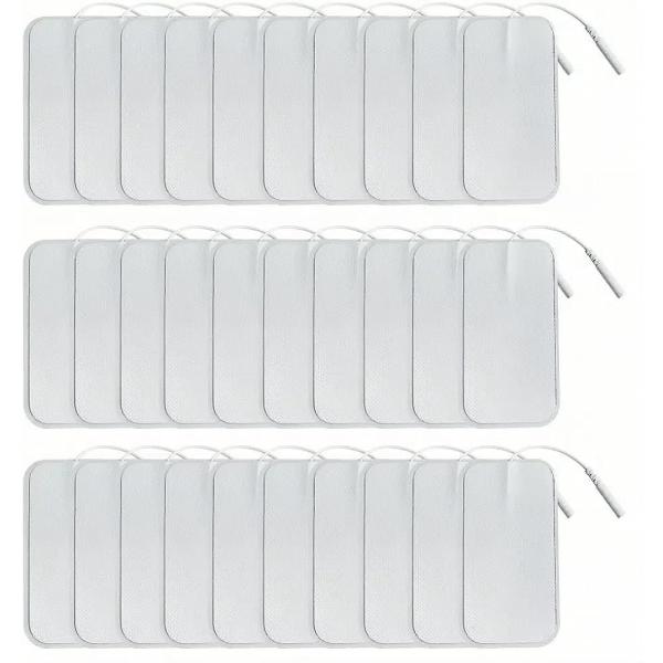 バリエーションコード : 2BJIYQDU9C「サイズ」角型５x9ｃｍ「内容量」15袋30枚入「プラグ」直径 2.0mm (世界標準サイズ)粘着パッドを使用するEMS機器に対応、繰り返しお使いになれます。もしすでに製品をお試しいただいている...