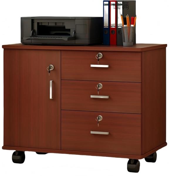 バリエーションコード : 2B9K0H86LW「広々とした天板」木製デスクワゴンの表面には、光沢を持ち、耐久性に優れたメラミン加工を施し、丈夫かつ傷や汚れなどに強いです。広々とした天板でパソコン、プリンター台を置けます。「高品質な素材」主な...