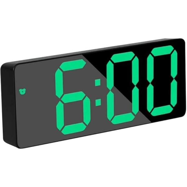 バリエーションコード : 2B9KG5XWD0大きく見やすいデジタル表示と、スタイリッシュな鏡面orマットデザイン。時計としてだけでなく、インテリアのアクセントとしても活躍。「多機能搭載で生活をサポート」時刻・日付・温度表示、アラーム、スヌ...