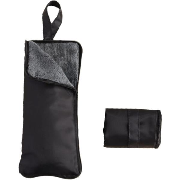 バリエーションコード : 2B9KQLTH35「濡れた傘も安心収納」内側に吸水力抜群のマイクロファイバーを使用し、濡れた傘の水分を素早く吸収。バッグや車内を汚すことなく持ち運べます。「選べる3サイズ」28cm、34cm、38cmの3つのサイ...