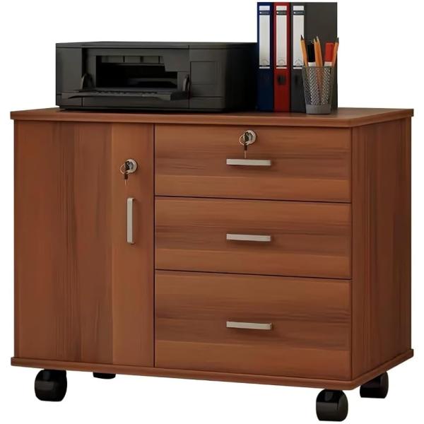 バリエーションコード : 2B9KUVC1C0「素材とデザイン」優れたエンジニアリングウッドを使用しております。その温かみのある質感と自然な木目は、オフィスや家庭のインテリアに溶け込み、落ち着いた雰囲気を演出します。また、シンプル且つ機能的...