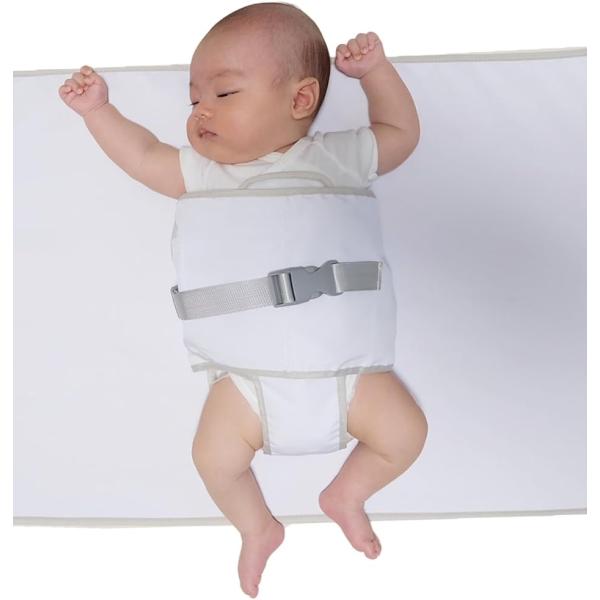 バリエーションコード : 2B9KQL1IVC「小児科医　武田賢大先生監修」初めての育児で、赤ちゃんの寝返りが心配になることはありませんか？この寝返り防止ベルトは、そんなご両親の不安を解消し、赤ちゃんの安全な睡眠をサポートするために生まれま...