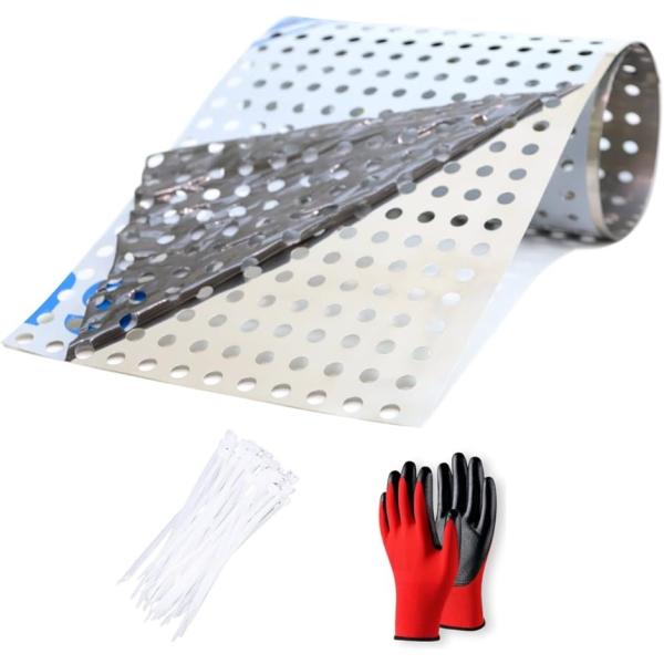 バリエーションコード : 2B9KV166Y4ベランダや窓などの高所からの植木鉢、ビンなどの落下を防ぐステンレス製のパンチングメタルです。手すりの隙間や窓の隙間に設置して思わぬトラブルを回避するのに欠かせない「守る」アイテムです。自由にカッ...