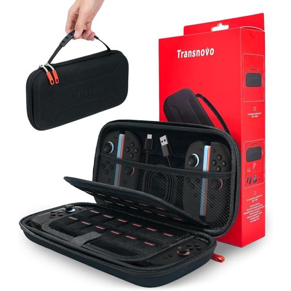 バリエーションコード : 2BUD6K2DQ0「多機種対応＆大容量収納設計」対応Switch 2 ケース（スイッチ2コンソール対応）は10ゲームカードスロットとメッシュポケット（充電ケーブル/ゲームカードケース収納可）を搭載し、アクセサリー...