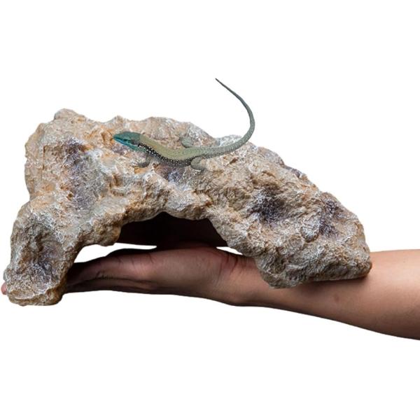 バリエーションコード : 2B9L3HC199登って遊べる爬虫類 シェルターで健康をサポート：高低差を活かしたデザインがレオパ、カナヘビなどトカゲ類やヘビなどの爬虫類の体温調節や活動に最適。日光浴や隠れ家としても利用でき、ペットの健康と快適...