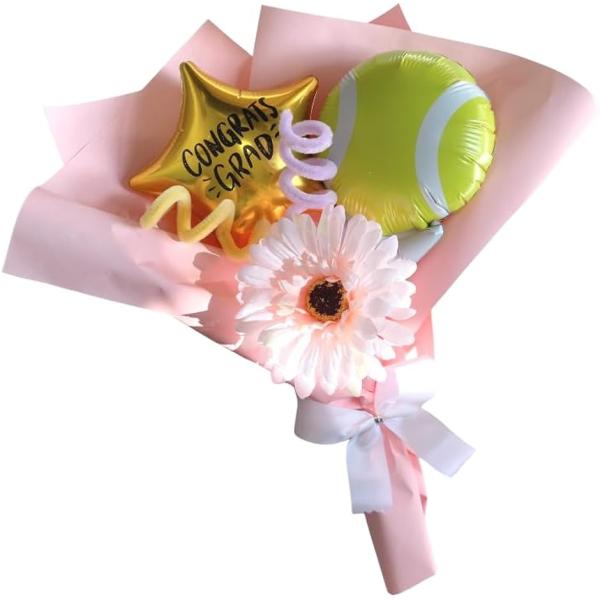 バリエーションコード : 2B9LGXYLKC「Candy Flower March」卒業ボールバルーンブーケかわいいボールバルーンブーケバルーンの持ちは３〜６ヶ月ほど。極端に寒いところ、暑いところには置かないようお願いいたします。