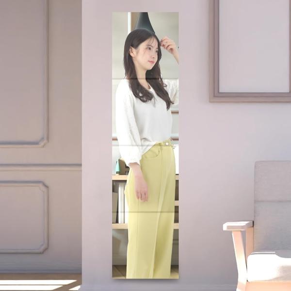 ＊安全なアクリル製：高品質のアクリル素材を使用しており、割れにくく安全性が高いため、お子様やペットのいるご家庭でも安心してご使用いただけます。＊軽量で取り付け簡単：各ミラーは2mmの薄さで非常に軽量。付属の粘着シールで壁やドアなど平らな面に...