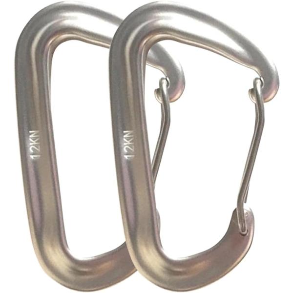 バリエーションコード : 2B9LQC4RU5＊航空アルミニウム7075を採用：錆に強く高耐摩耗性のある高品質素材。汚れや変色に強く屋外での使用に適した素材です。＊軽量かつ頑丈カラビナ：わずか20gでタテ荷重12KN（1200kg）＊屋外で...