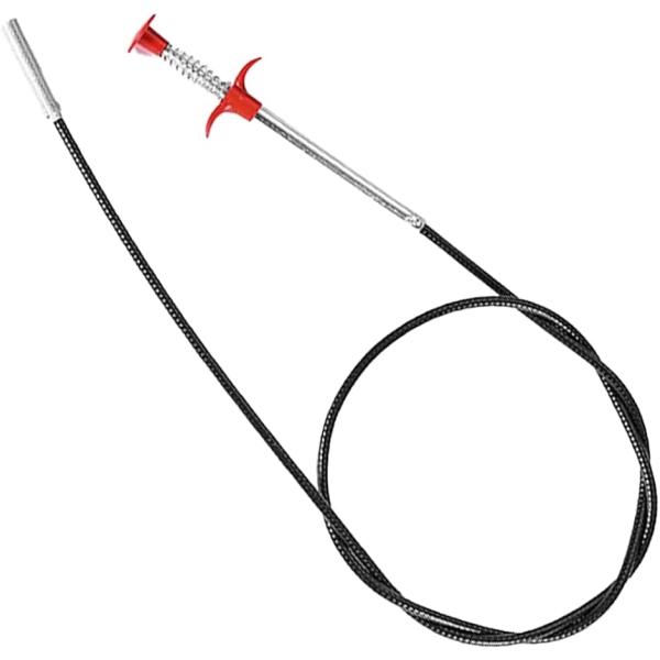 バリエーションコード : 2B9N2381U0「排水口の詰まり解消」ワイヤー式のパイプクリーナーは、排水口のゴミや詰まりを簡単に取り除きます。固まった汚れや髪の毛、食べ物のカスをスムーズに取り除くことができ、排水口をきれいに保ちます。手軽に...