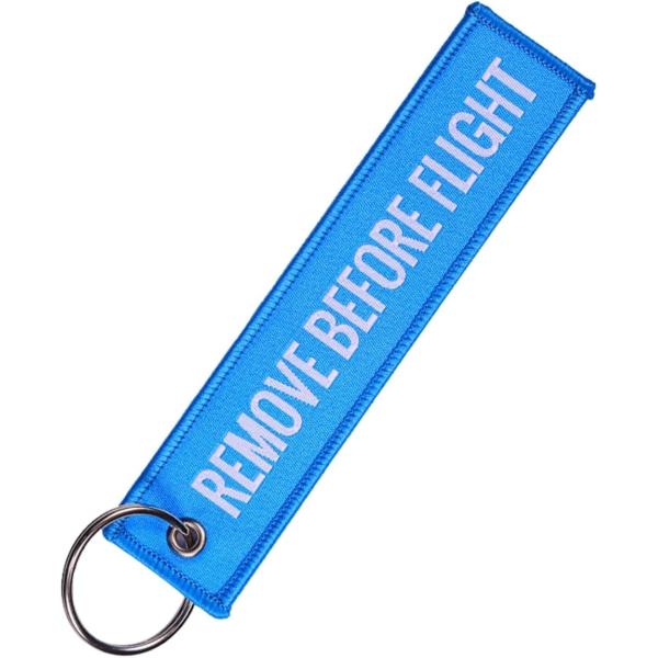 バリエーションコード : 2B9C3P8U9Y「Remove Before Flight」タグをモチーフしたキーホルダーです。荷物タグとしても使用できます。このフレーズは、ファッションやアクセサリーでも需要があり、キーチェーンや衣類などに見...